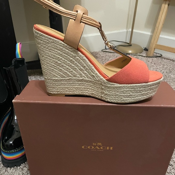 Coach | Shoes | Coach Wedges | Poshmark